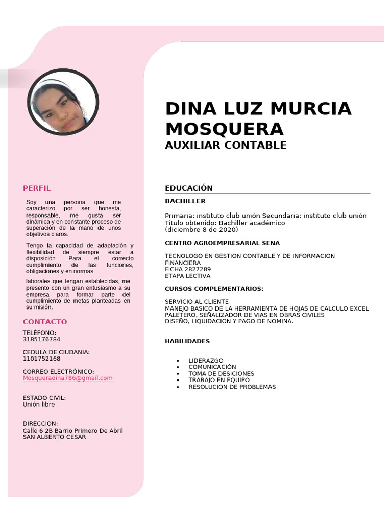 Dina Luz Murcia Mosquera | PDF