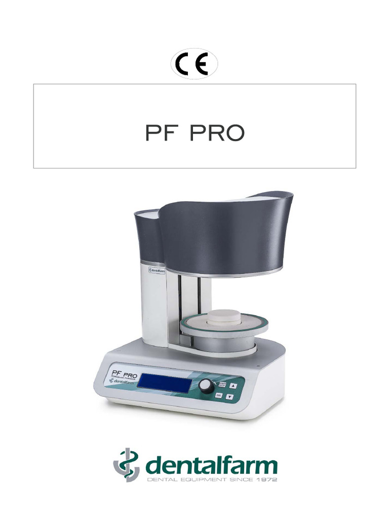 DentalFARM - Furnace (Horno de Sinterización) A4050-INSTR.-MANUAL-PF-PRO | PDF | Menu (Computing ...