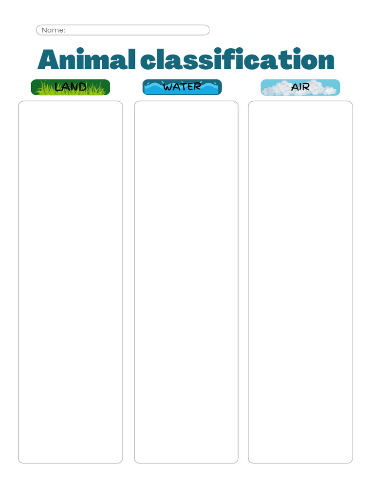 Animal Classification | PDF