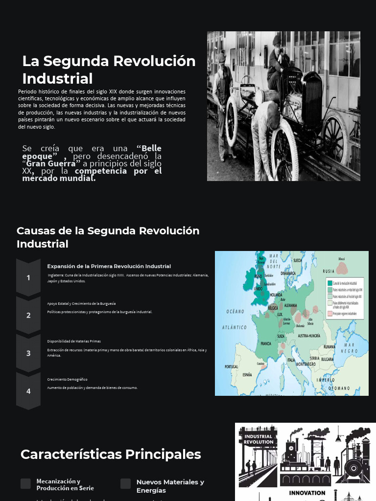 La-Segunda-Revolucion-Industrial | PDF | Revolución industrial | Producción en masa