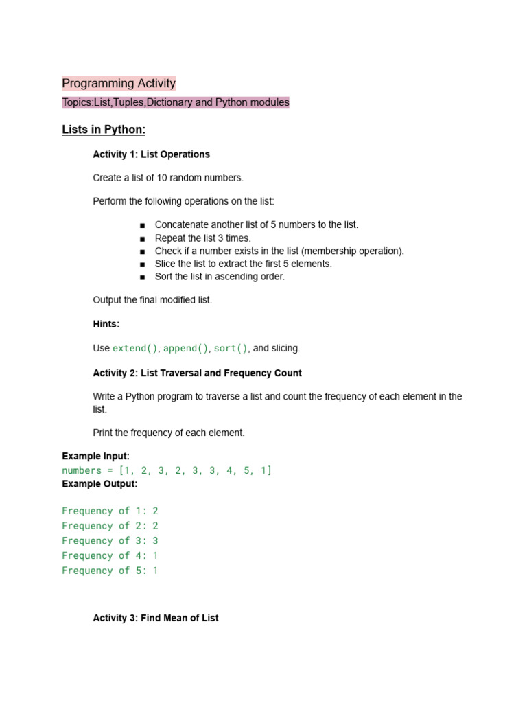 Xi Programming Activity Part 1 Pdf String Computer Science Square Root