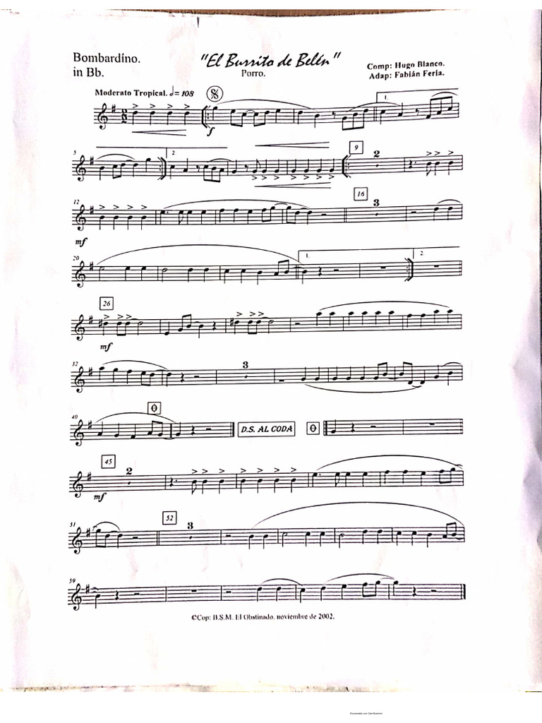 El burrito de Belén | PDF