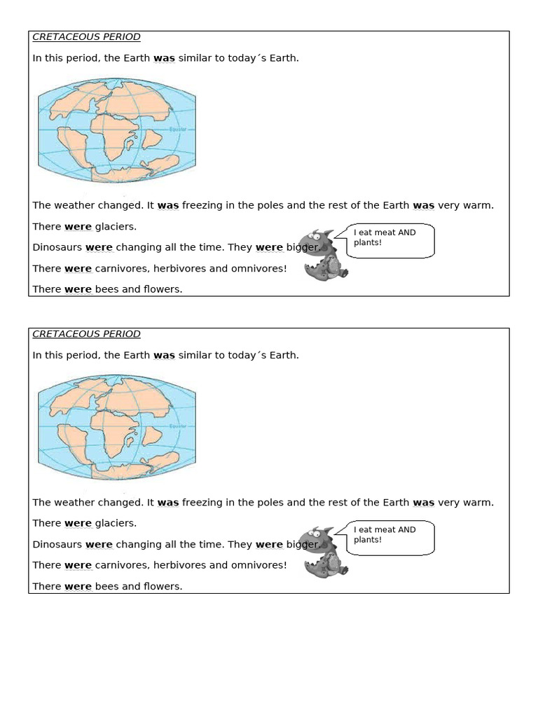 Cretaceous Period | PDF