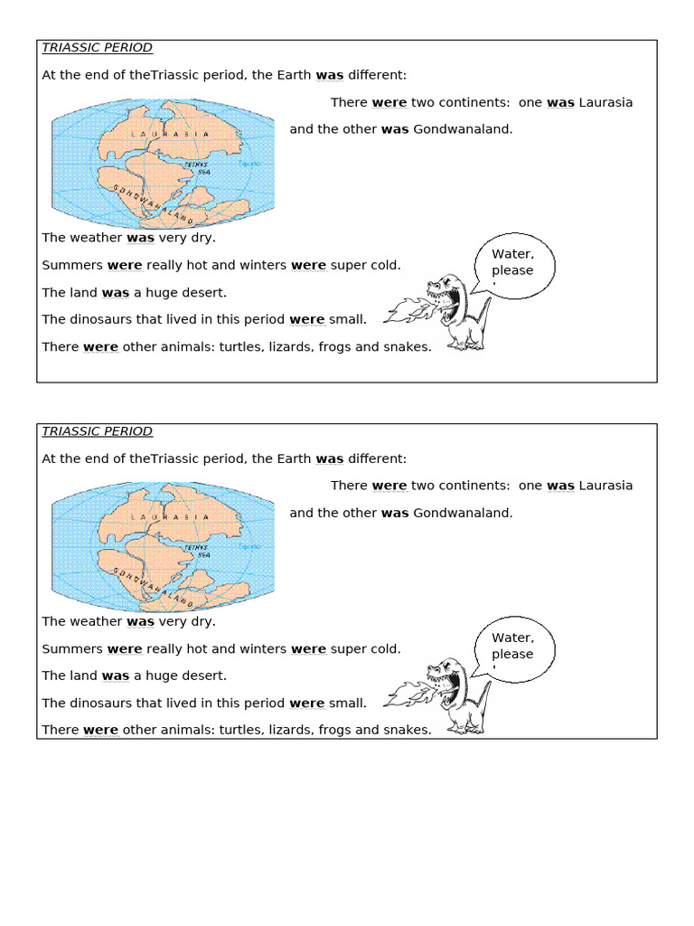 Triassic Period | PDF