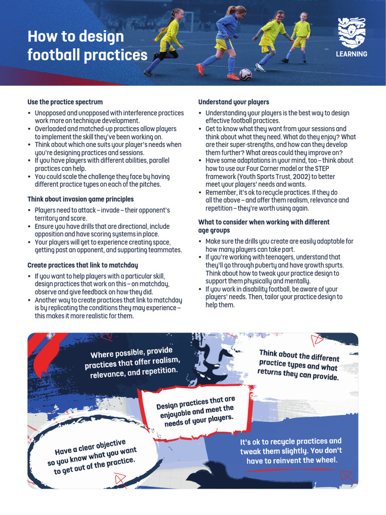How To Design Football Practices | PDF | Learning | Cognitive Science
