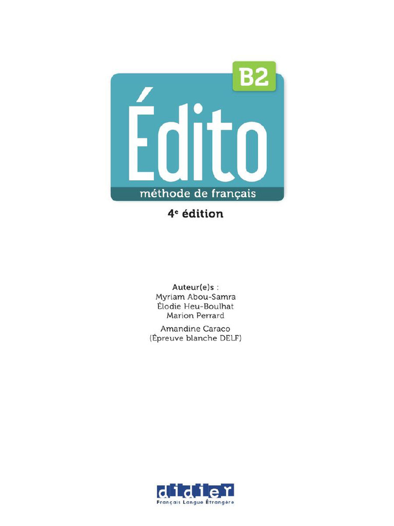 717429220-edito-b2-methode-2022 (1) | PDF