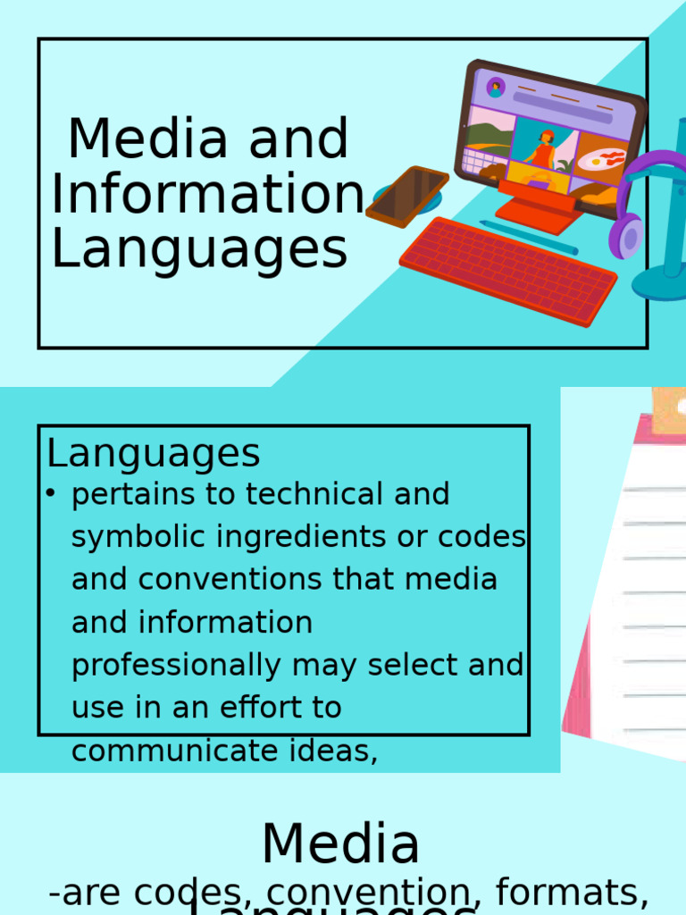 Media Literacy Education Presentation in Colorful Illustrative Style ...
