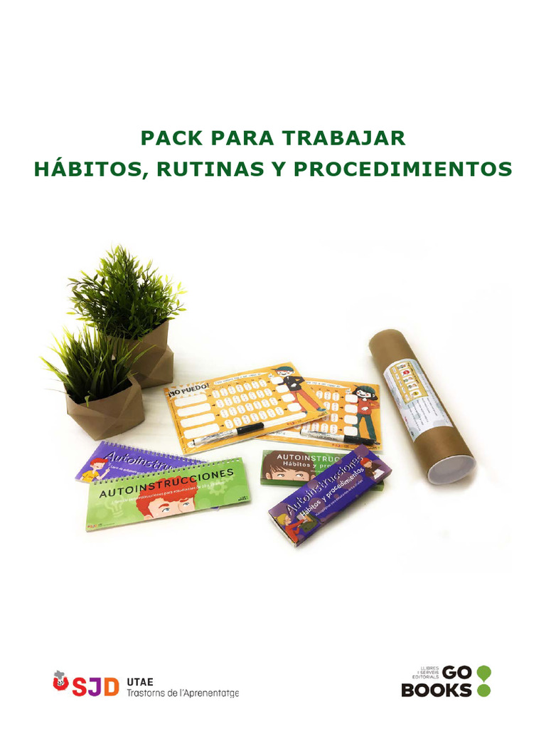 Pack de Hábitos y Autoinstrucciones | PDF | Aprendizaje | Comportamiento