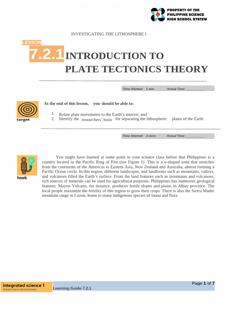 Understanding Plate Tectonics and Lithosphere | PDF | Plate Tectonics ...