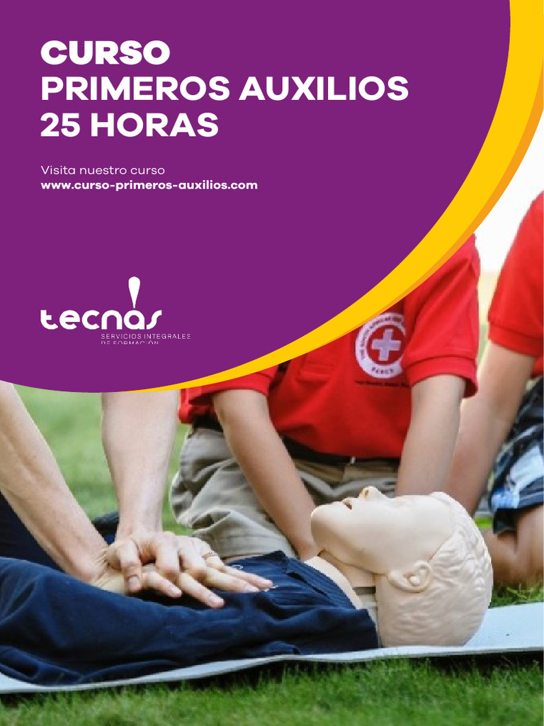 Curso Completo de Primeros Auxilios | PDF | Reanimación cardiopulmonar | Quemar