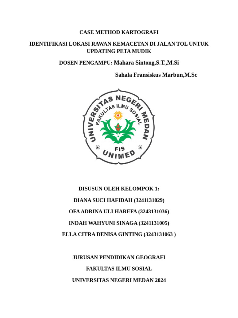CASE METHOD KARTOGRAFI Kel 1 | PDF