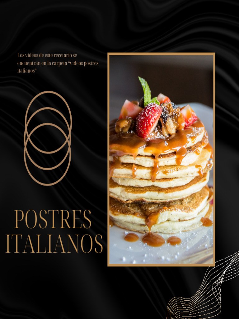 Recetas de Mostacciuoli y Postres Italianos | PDF | Postres | lactoso