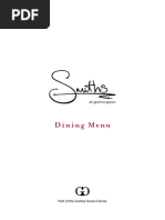 3 Course Dinner Menu | PDF