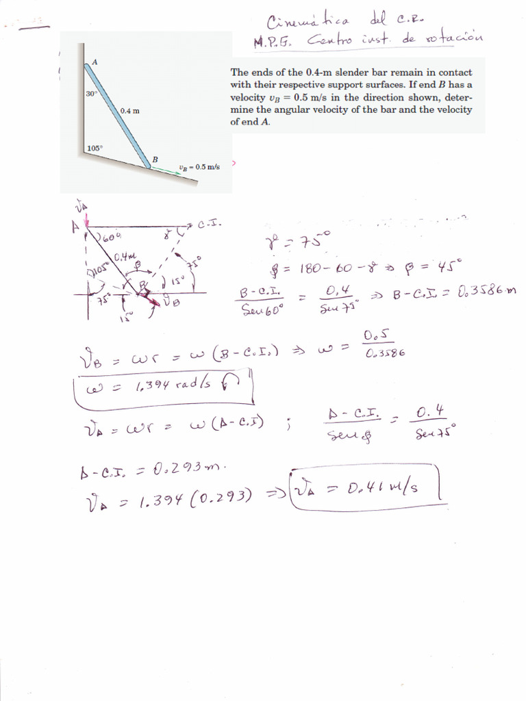 03-Ejerc. 1 MPG Centro inst de rotación | PDF