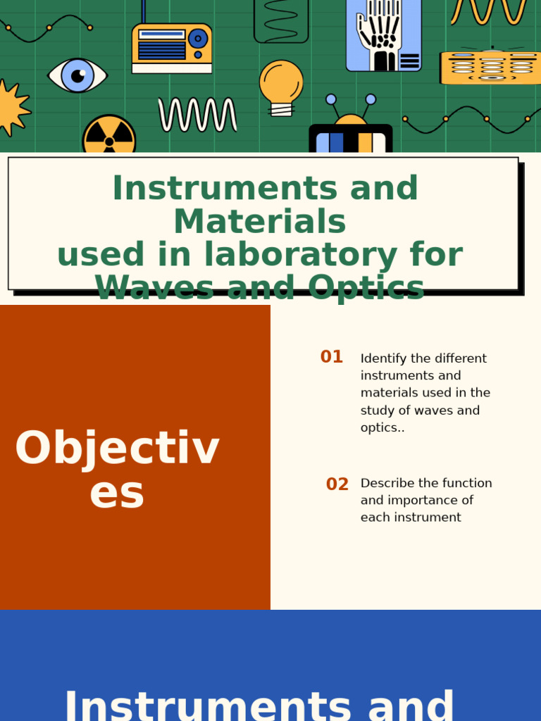 Introduction To Waves Education Presentation in 0 Green Style | PDF ...