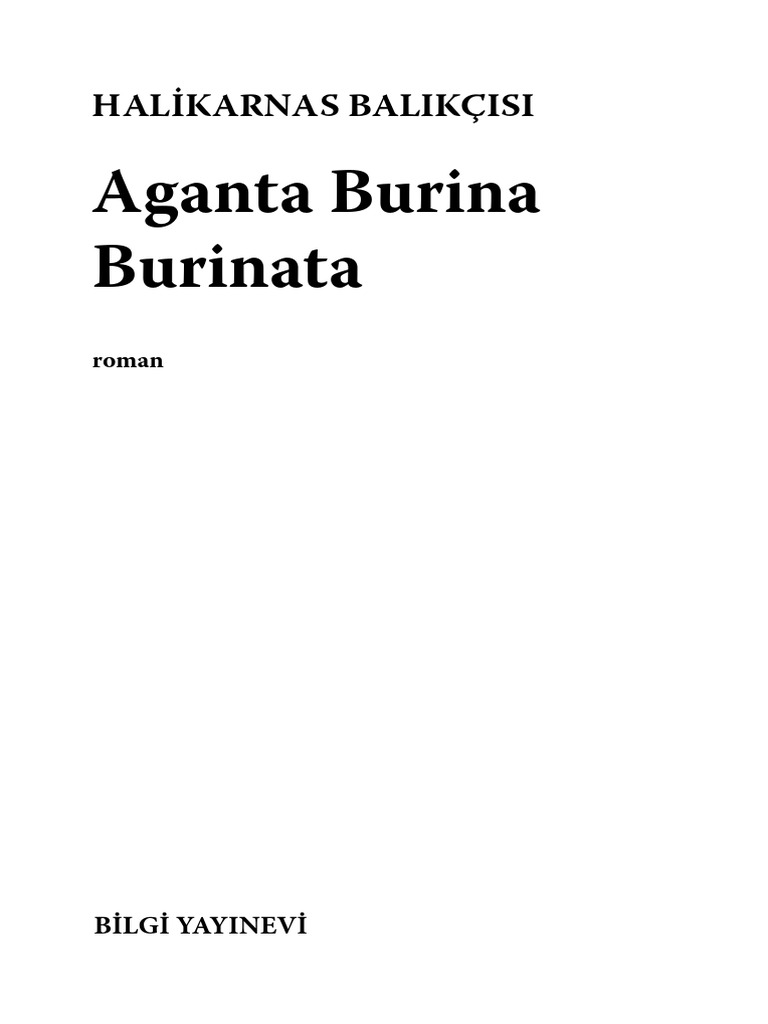 Aganta Burina Burinata 1681310029 | PDF