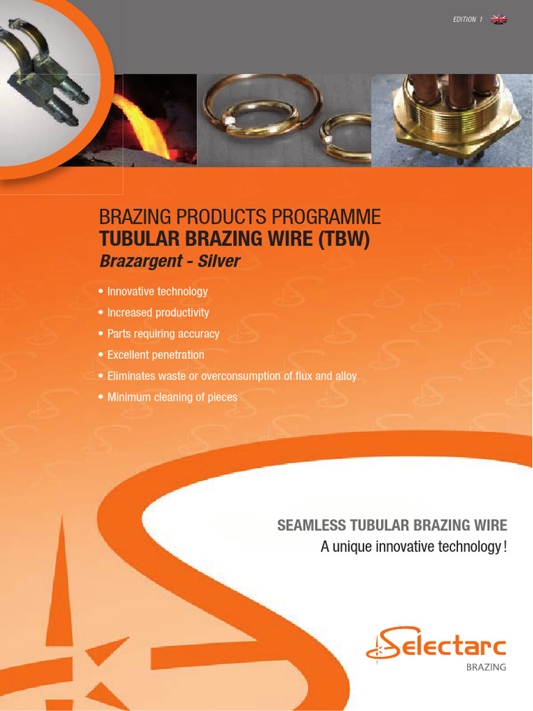 Brazing Products Programme TBW en | PDF | Business Process | Materials