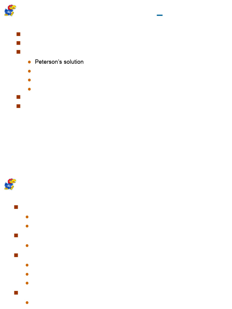 Chap5-Process Synchronization-Outlines | PDF | Process (Computing) | Computer Science