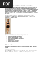 Marcha de Trendelenburg: Causas y Tratamiento | PDF | Nalgas | Rodilla