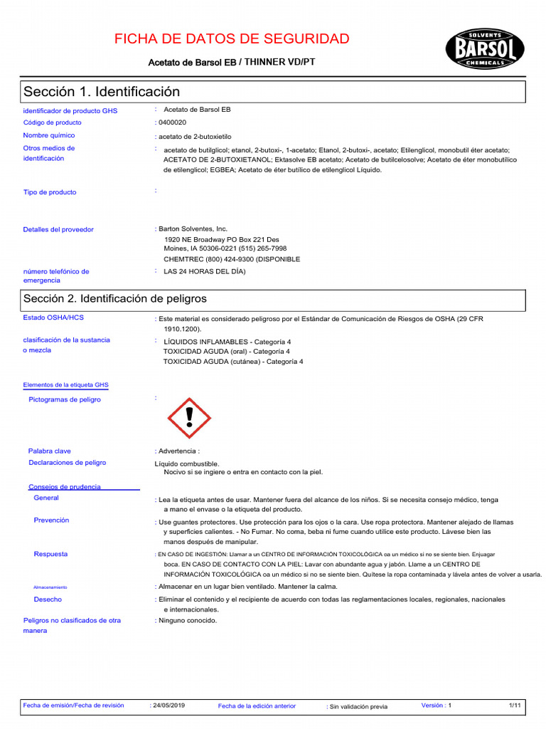 6. HDS THINNER VDPT | PDF | Ventilación (Arquitectura) | Agua