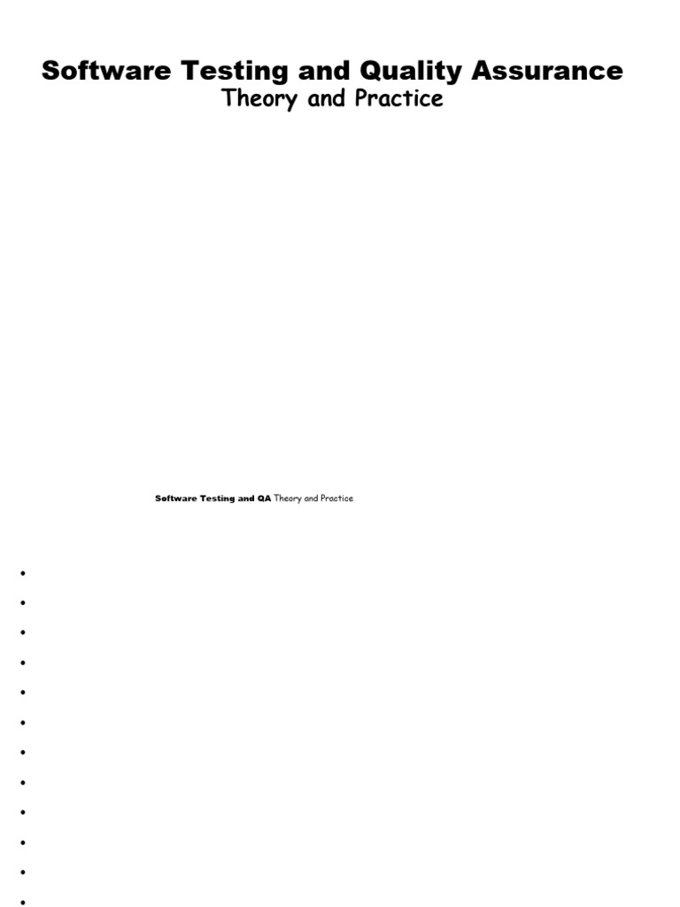 System Test Categories Guide | PDF | Software Testing | Safety