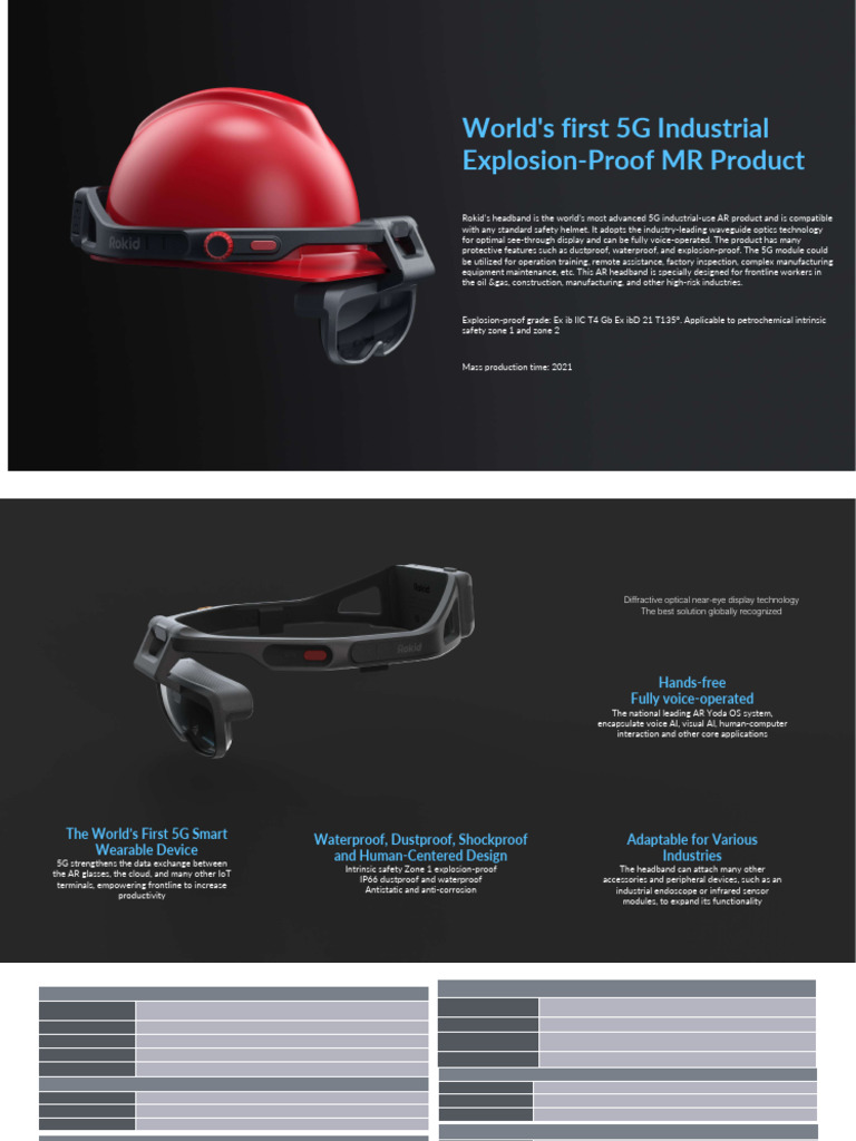 Rokid X Craft Presentation - Compressed | PDF | Headphones | Video