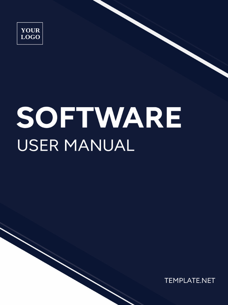 Software User Manual Template - Edit Online & Download Example | PDF