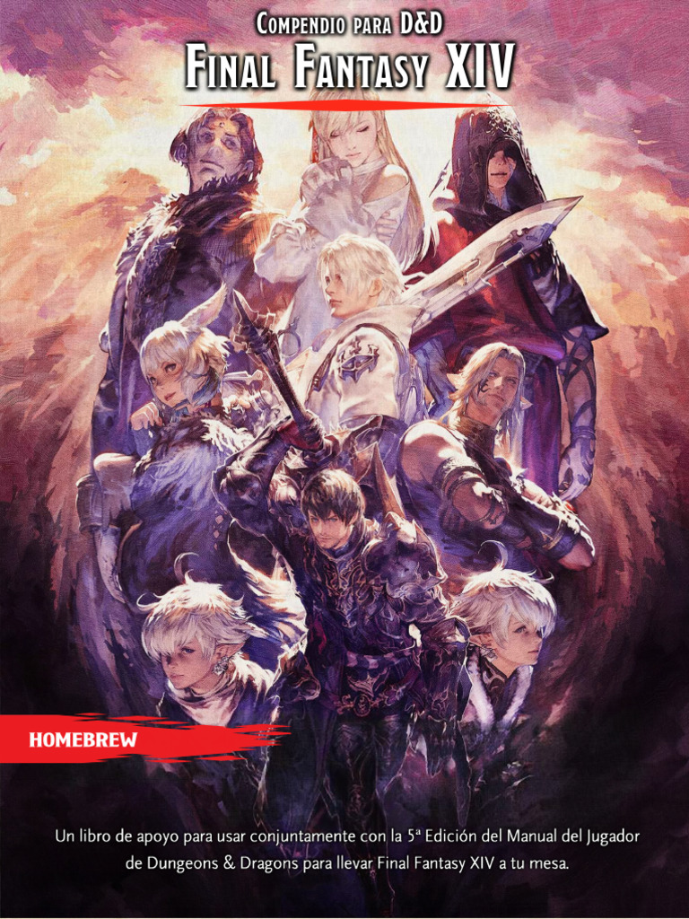 D&D5E Compendio de Clases de FFXIV | PDF | Calabozos y Dragones