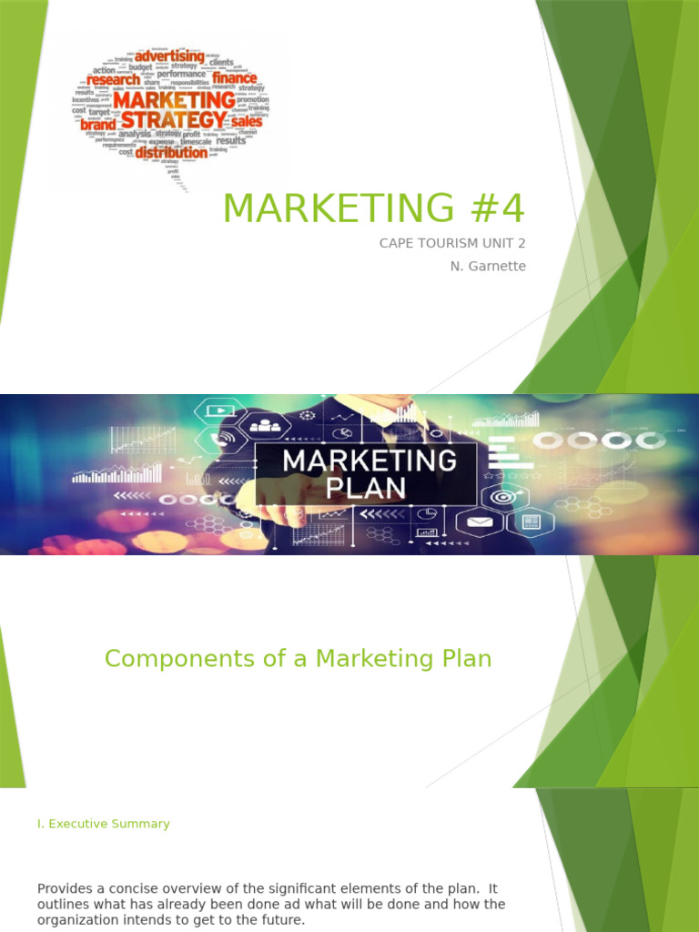 Components of a Marketing Plan Guide | PDF | Marketing | Marketing Strategy