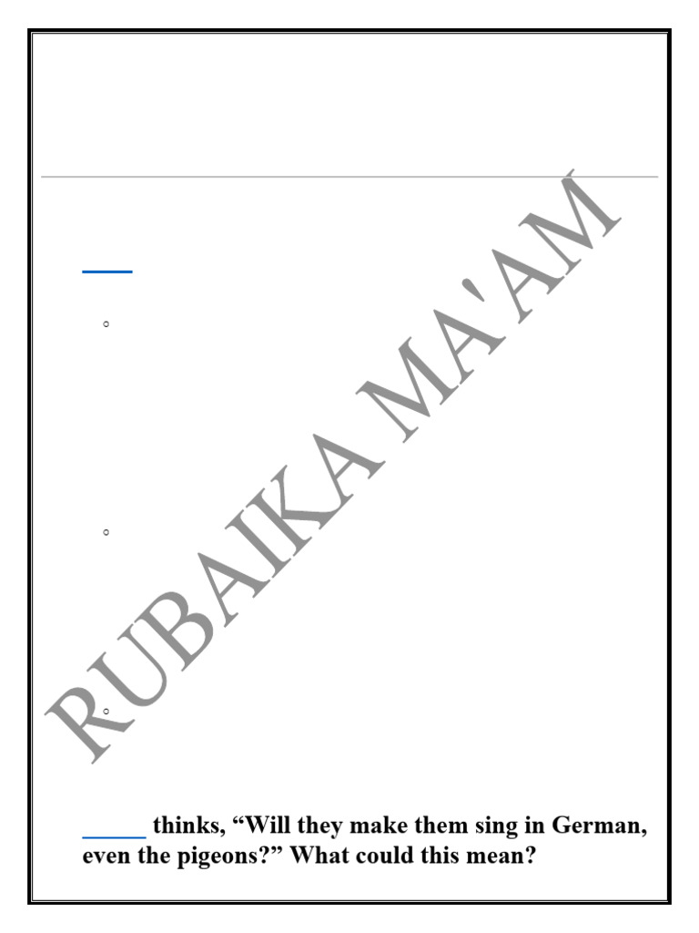 Chapter Wise Flamingo (Prose) Most Important Questions | PDF | Mahatma Gandhi | Fear