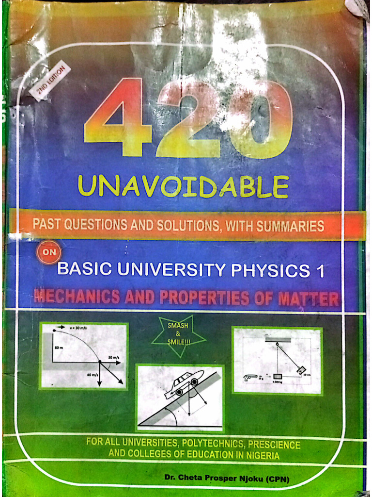 Jackpot! DR Tim's Physics 101 Past Question Bank | PDF