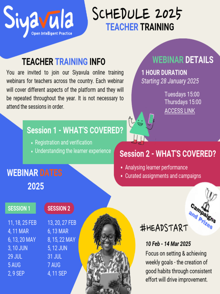 Impact Teacher Schedule 2025 | PDF