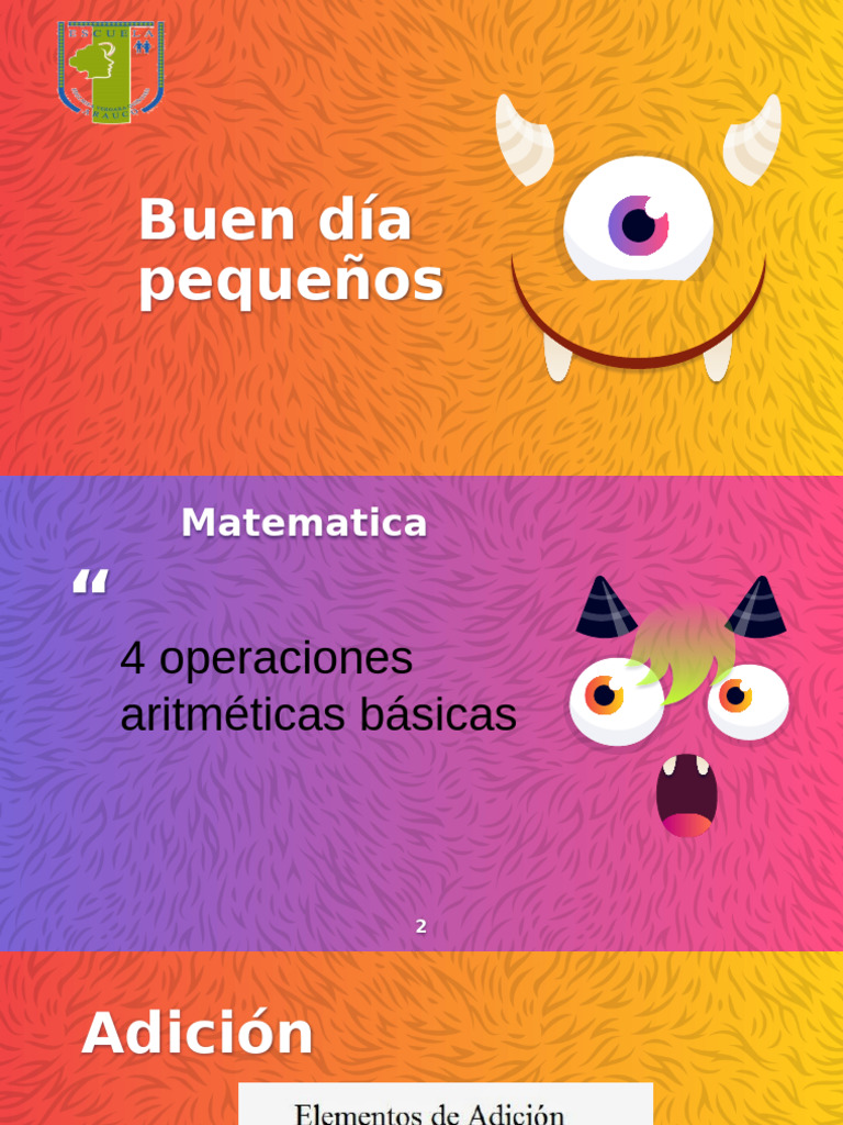 Operaciones Aritmeticas Basicas | PDF