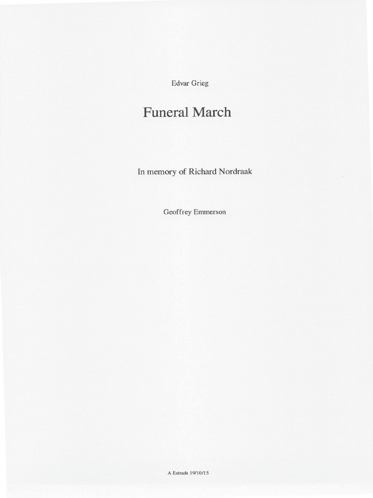 Funeral March | PDF