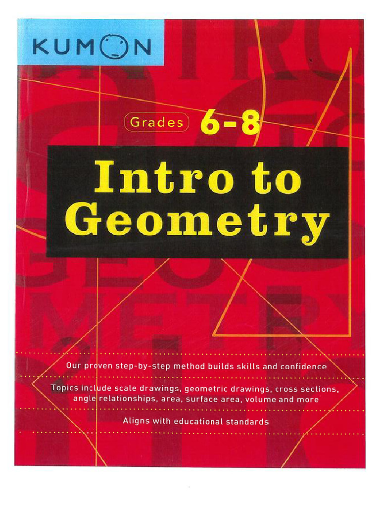 Kumon 6 8 Intro To Geometry - Compress | PDF