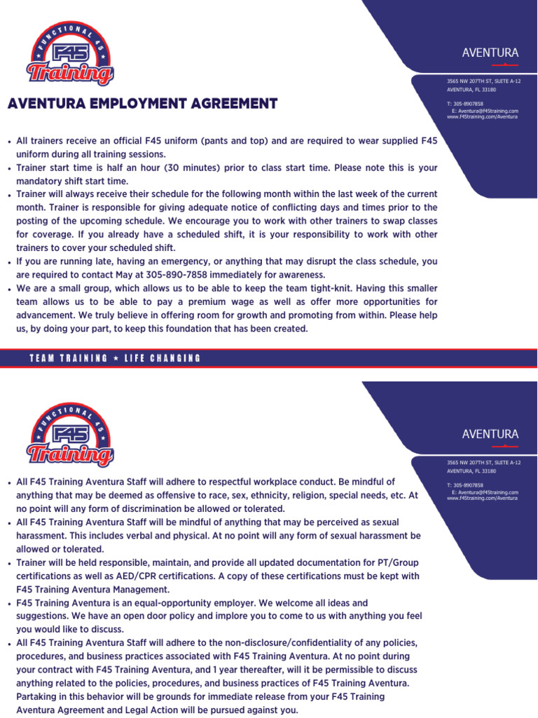 Aventura Letterhead - Land PDF | PDF | Labor Relations | Social Policy