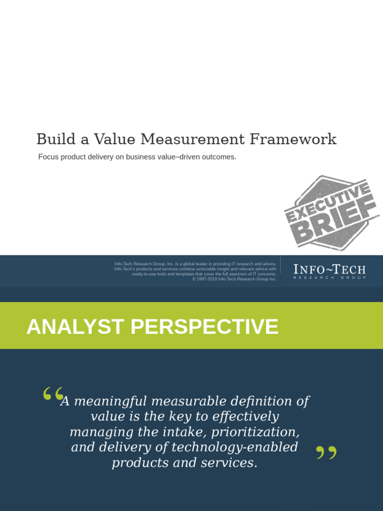 it-Build-a-Value-Measurement-Framework-Executive-Brief | PDF ...