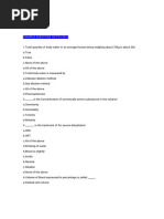 Lab Technician Exam Questions Set 1 | PDF | Medical Specialties ...