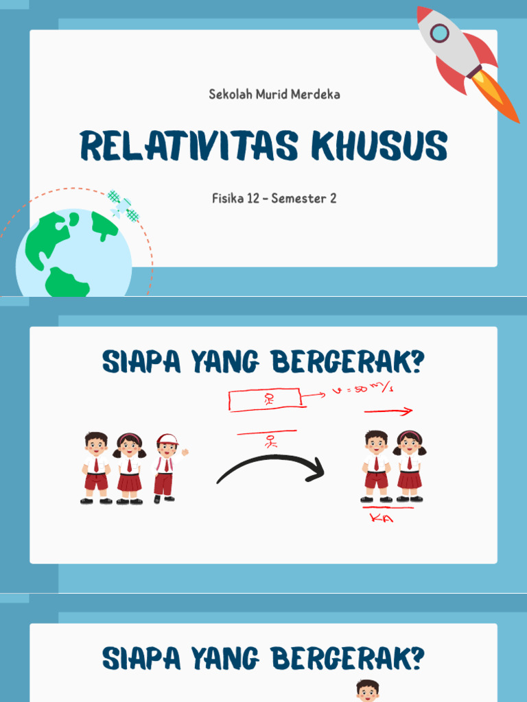 8,9. Relativitas Khusus | PDF