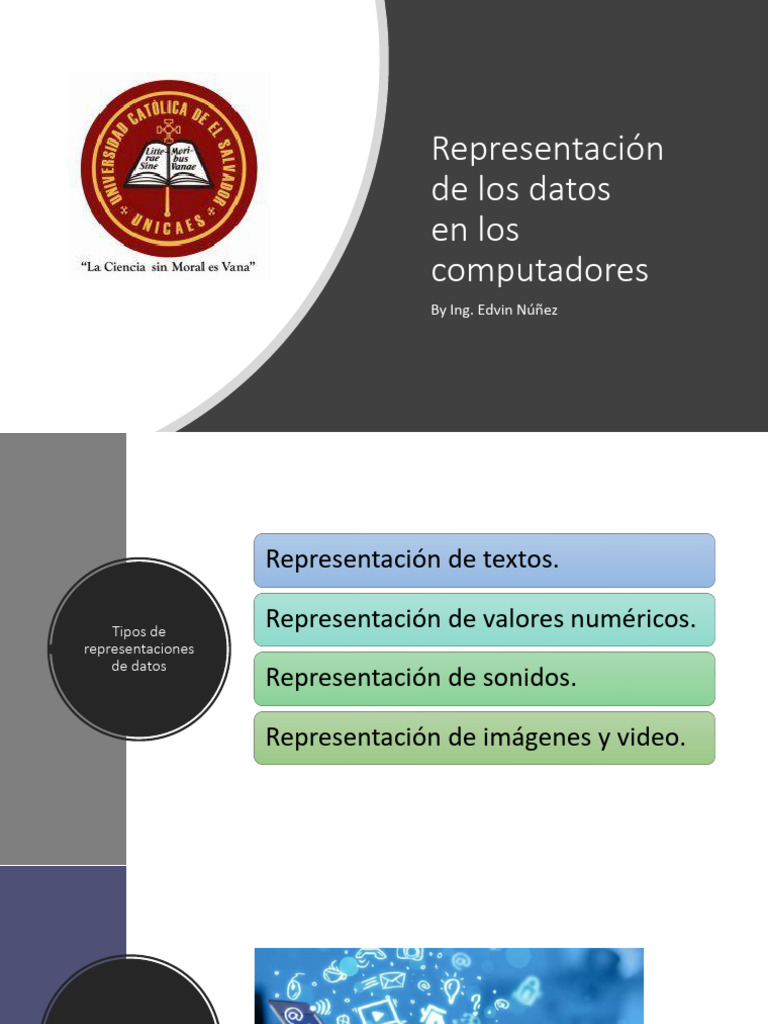 Representación de Los Datos | PDF | Escritura | Codificaciones