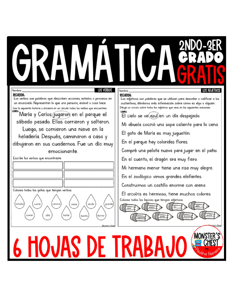 Gramática .. sust. verbos..adj....etc (I) | PDF | Predicado (Gramática) | Adverbio
