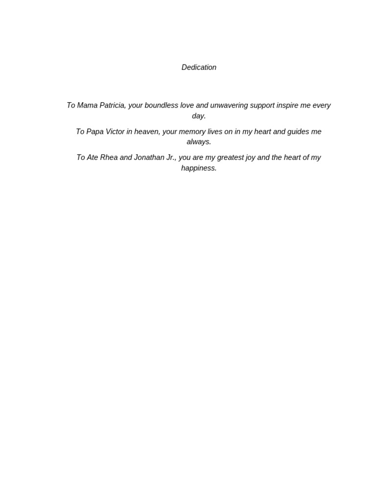 Dedication | PDF