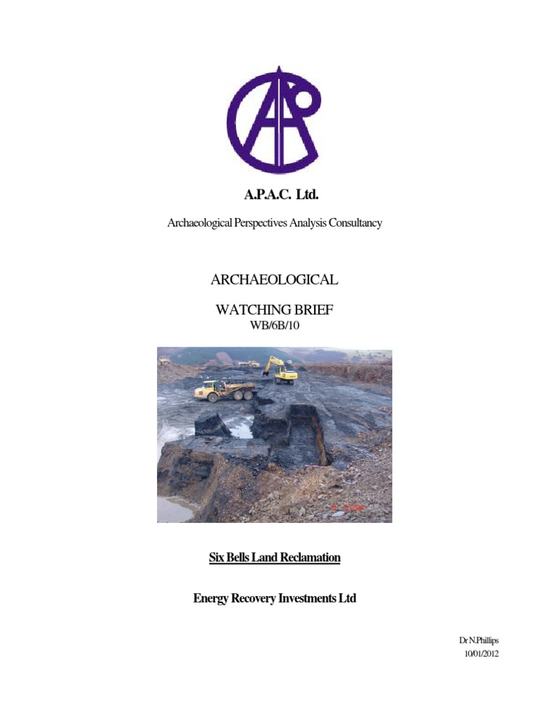 Six Bells, 121, Watching Brief, APAC LTD | PDF | Coal Mining | Science