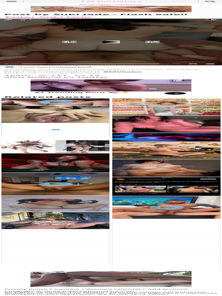 TW Pornstars - Suki Jade - Flash Sale!! Video. Twitter. Another Vid Sold! Teasing BBC Handjob ...