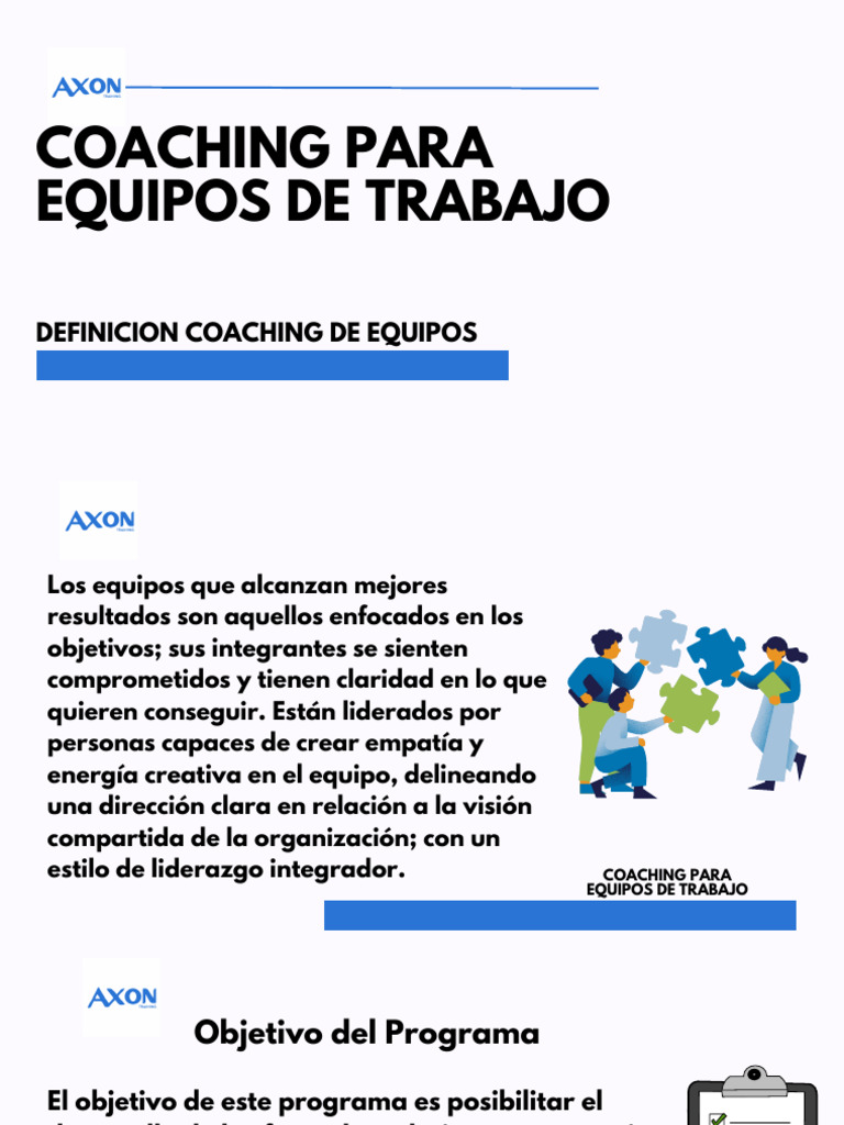 Presentacion Coaching Equipos 2 | PDF