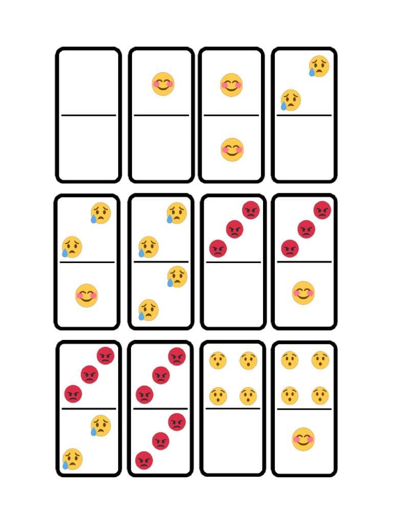 Dominó de las emociones | PDF
