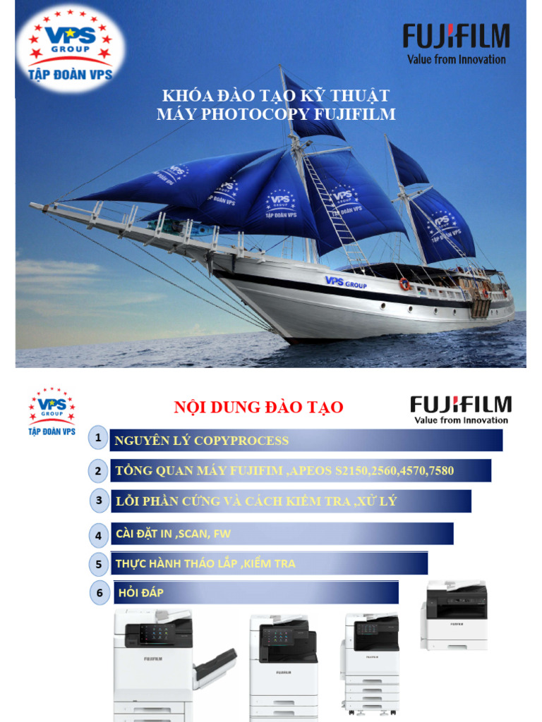 Tranning Technical Sản Phẩm Mới Apeos Fujifilm | PDF