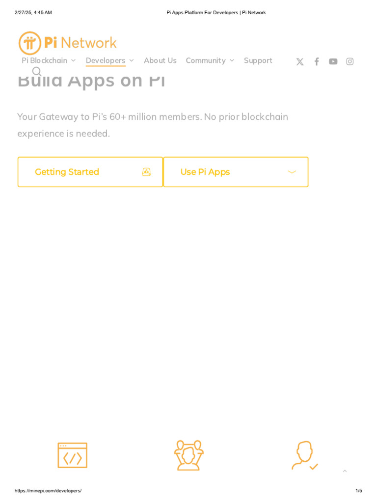 Pi Apps Platform For Developers - Pi Network | PDF | Cryptocurrency | Mobile App