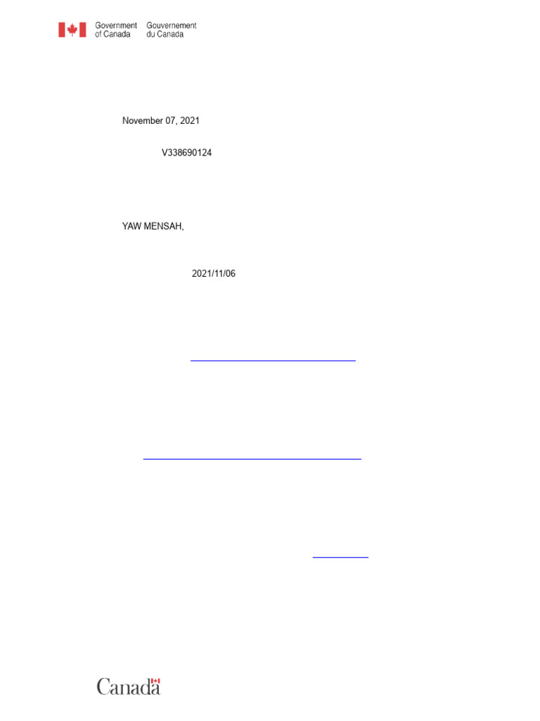 Application Acknowledgement Letter | PDF