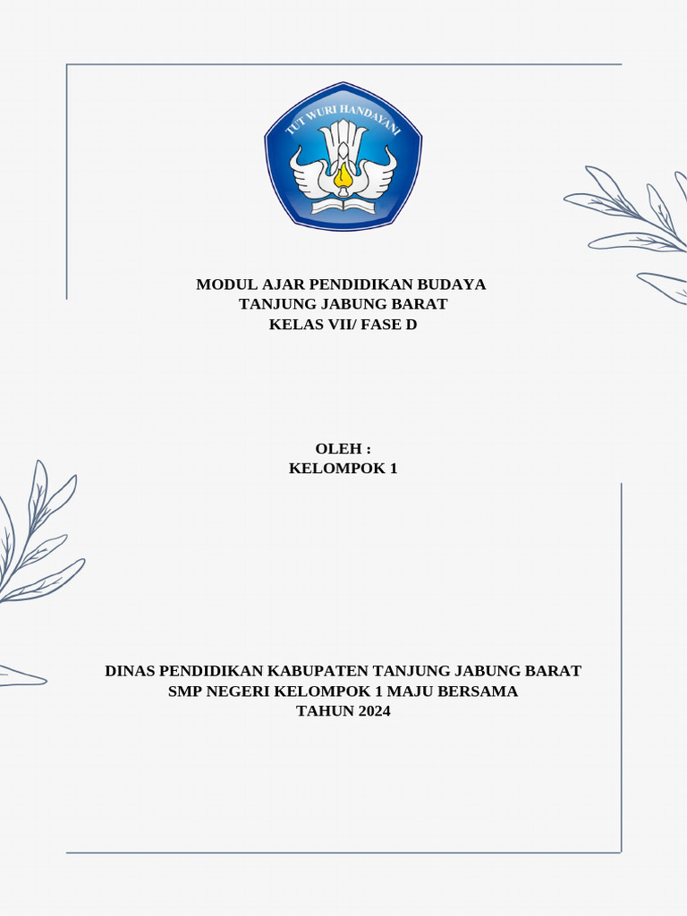 Modul Ajar Kelompok 1 Semester 2 | PDF